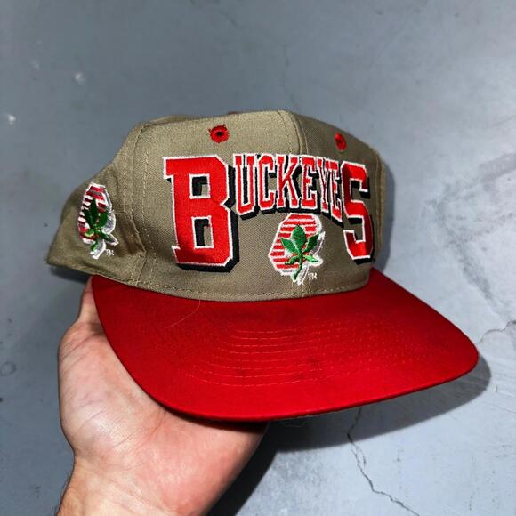 Top of the World | Other | Ohio State Buckeyes Vtg Snapback Hat Top Of ...